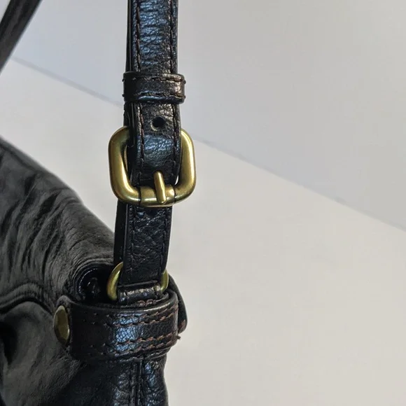 Kooba | Bags | Kooba Black Leather Shoulder Bag | Poshmark